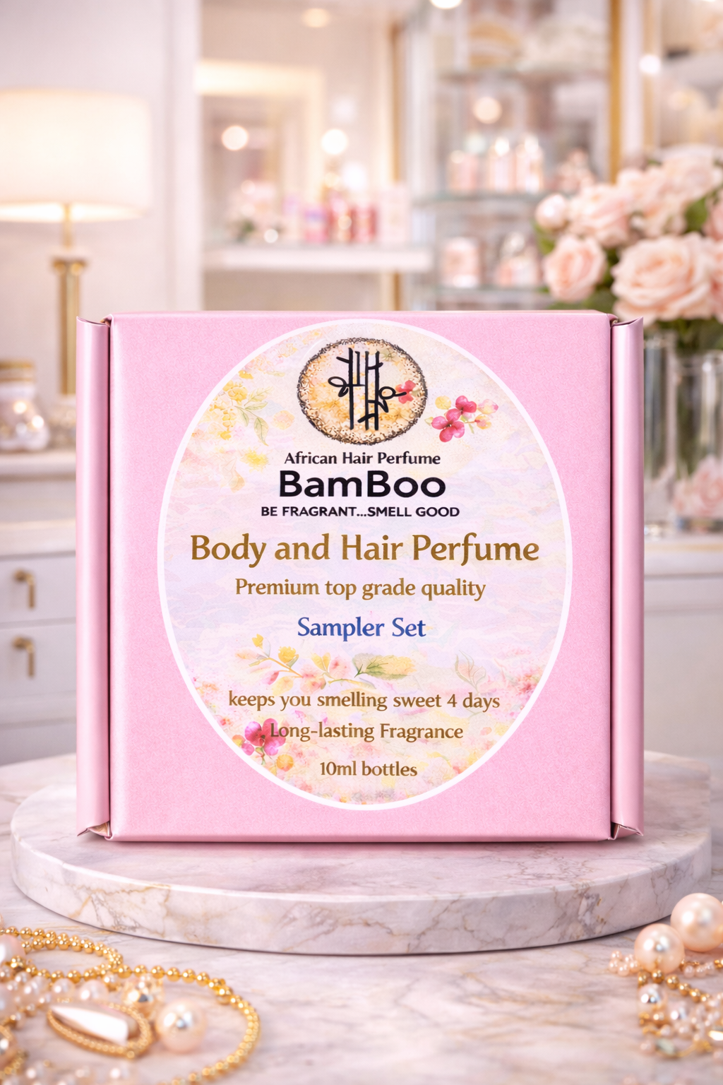 African Hair Perfume. Sampler set of our "BEST SELLERS" – Bamboo Luxury ...